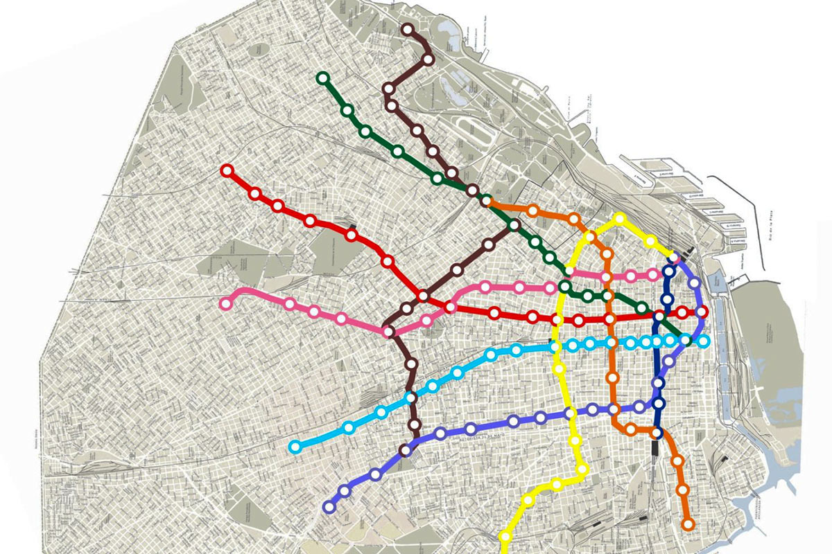 A 20 años de la ley que creó las líneas F, G e I, el subte vive en el ...