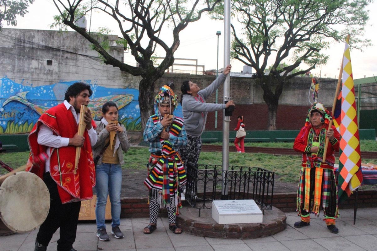 Plaza Tomás Katari: memorias y homenaje de los pueblos indígenas