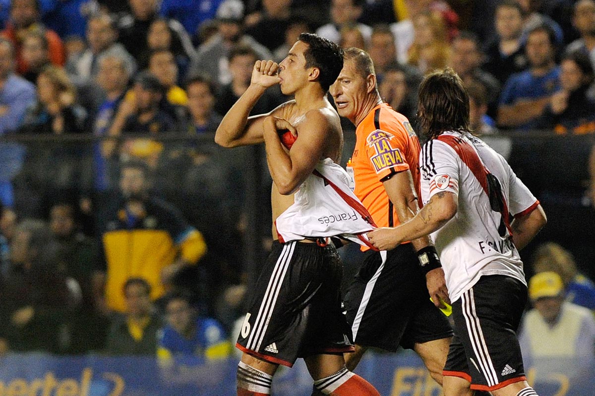 El regreso de Lanzini y Funes Mori, los autores de los goles del "River vuelve a ser River" en ...