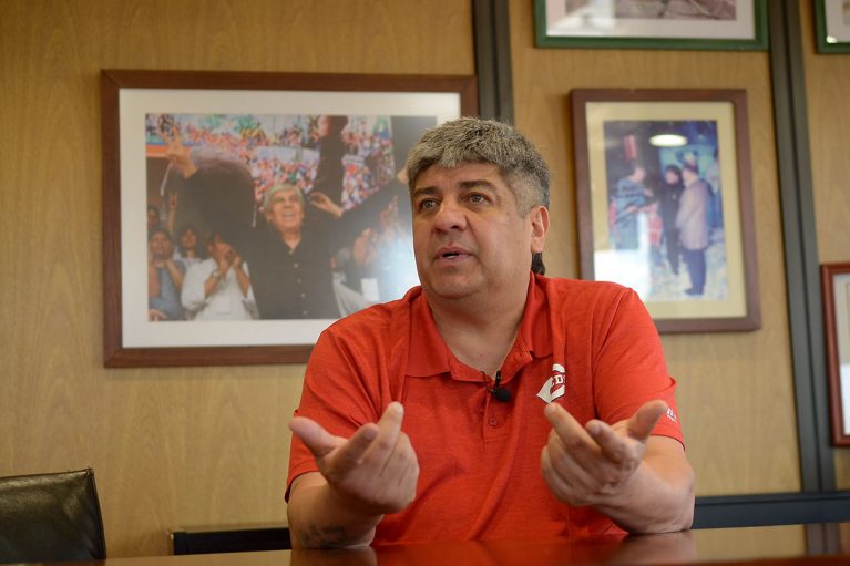 Pablo Moyano: "El sindicalismo es el que impulsa la resistencia a este ...