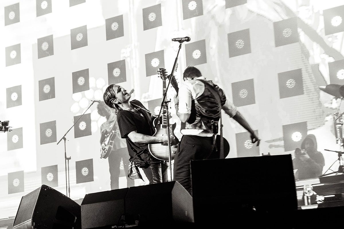 No Te Va Gustar estrenó un tema en vivo con Pato Sardelli de Airbag