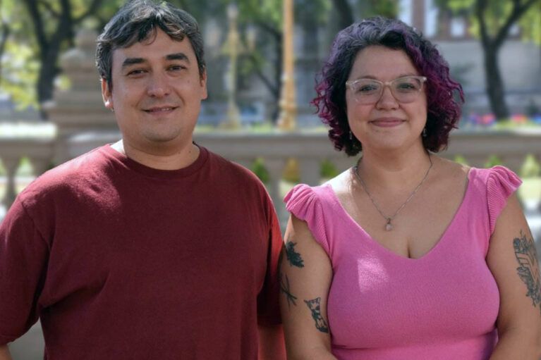 Elger y Bianco, candidatos del PC: "Milei tiene una filosofía nefasta ...